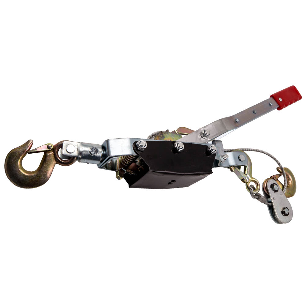 8000lbs 3 Hook 3 Meters Cable Puller hand Winch Hoist Turfer Trailer ...